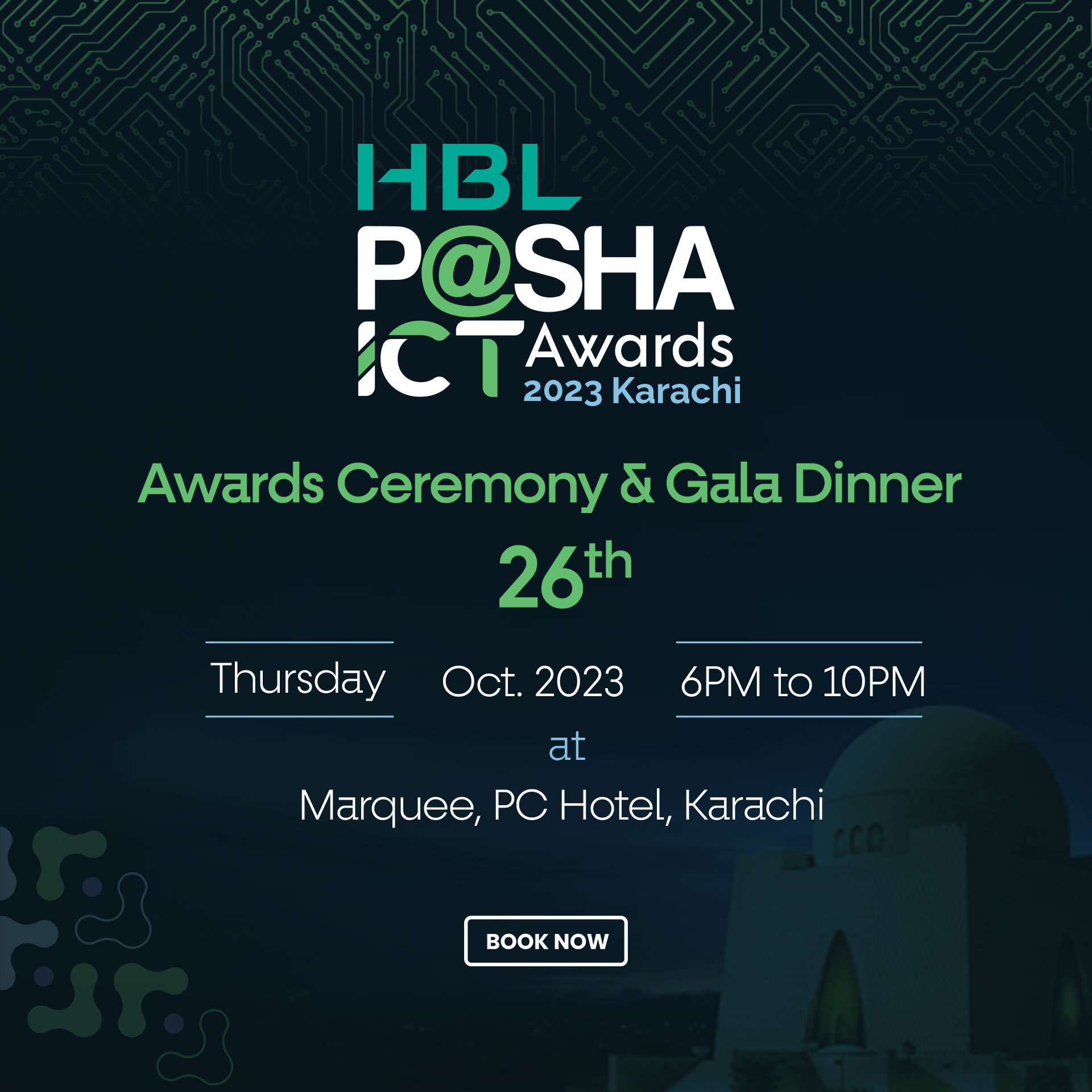 HBL P@SHA ICT Awards 2023 - Awards Night & Gala Dinner - TEC Spectrum