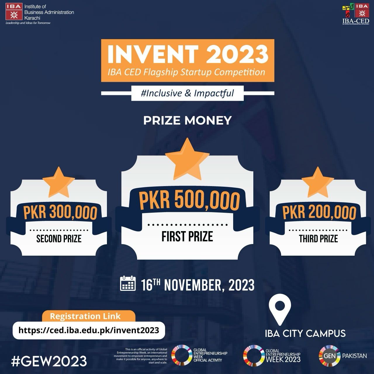 IBA CED INVENT 2023: Ignite Your Startup Journey - TEC Spectrum