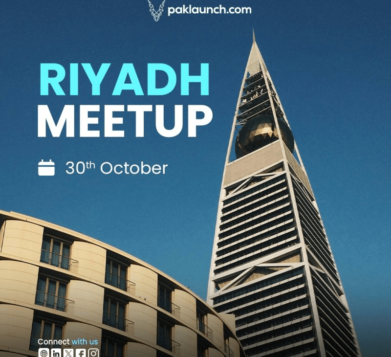 🌟 Don’t Miss the Paklaunch Riyadh Meetup on October 30! 🌟 - TEC Spectrum